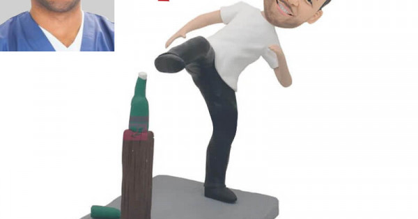 Personalized Bottle Cap Challenge Custom Bobblehead - Handcrafted ...
