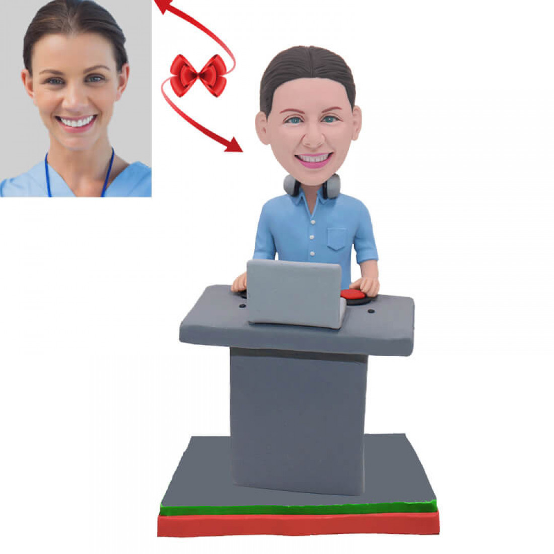 Handcrafted DJ Custom Bobblehead - Perfect Gift for DJs and Music ...