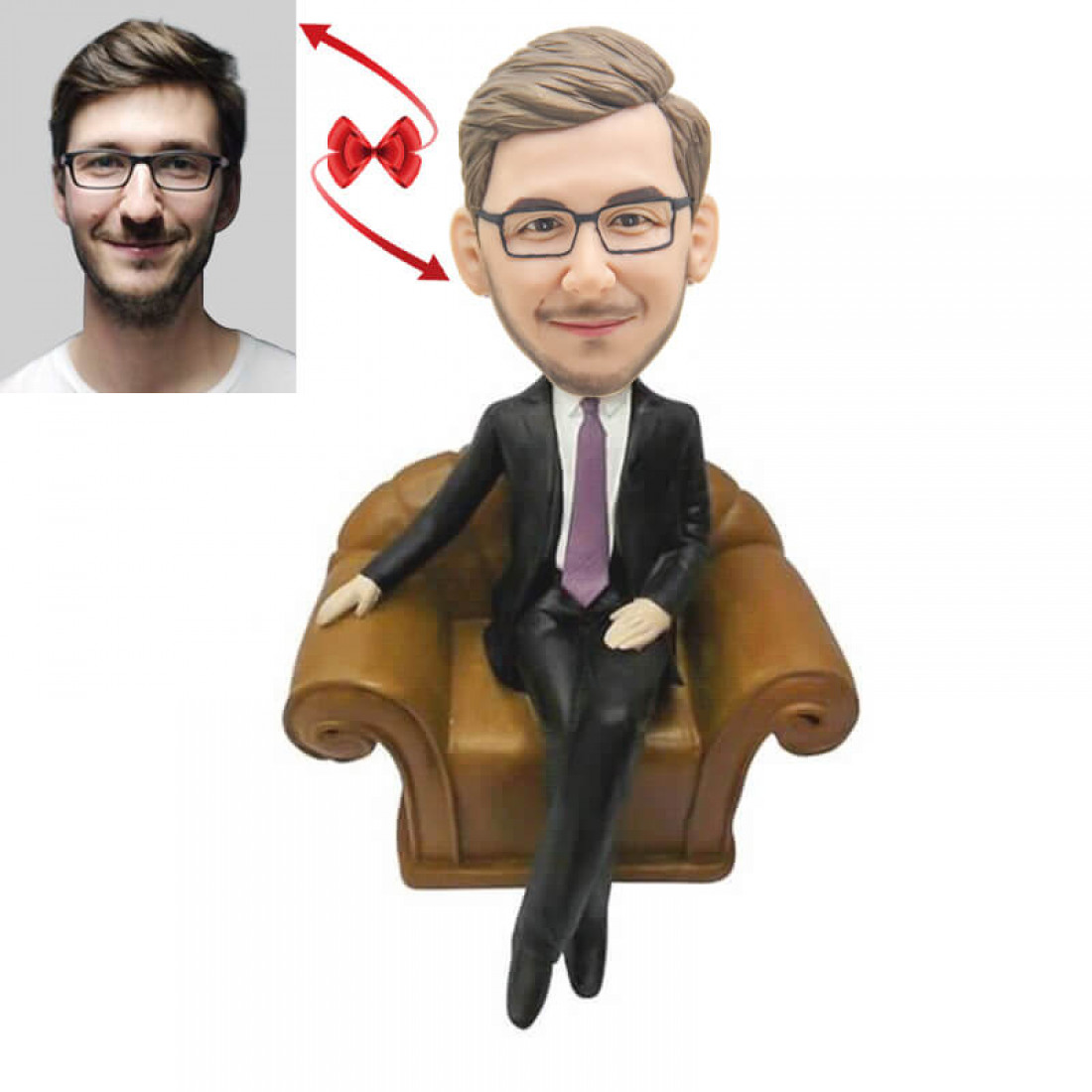 Personalized Executive Custom Bobblehead - A Whimsical and Inspiring ...