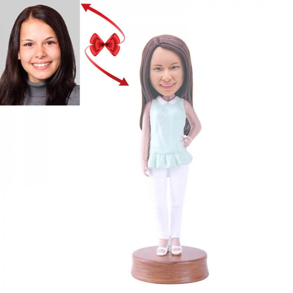 female pose custom bobblehead - female-pose-custom-bobblehead