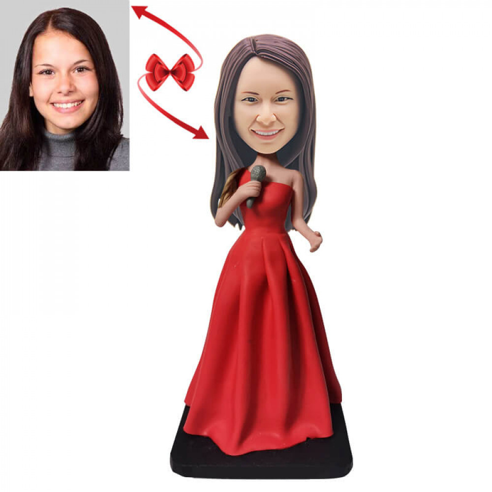 female singers custom bobblehead - female-singers-custom-bobblehead