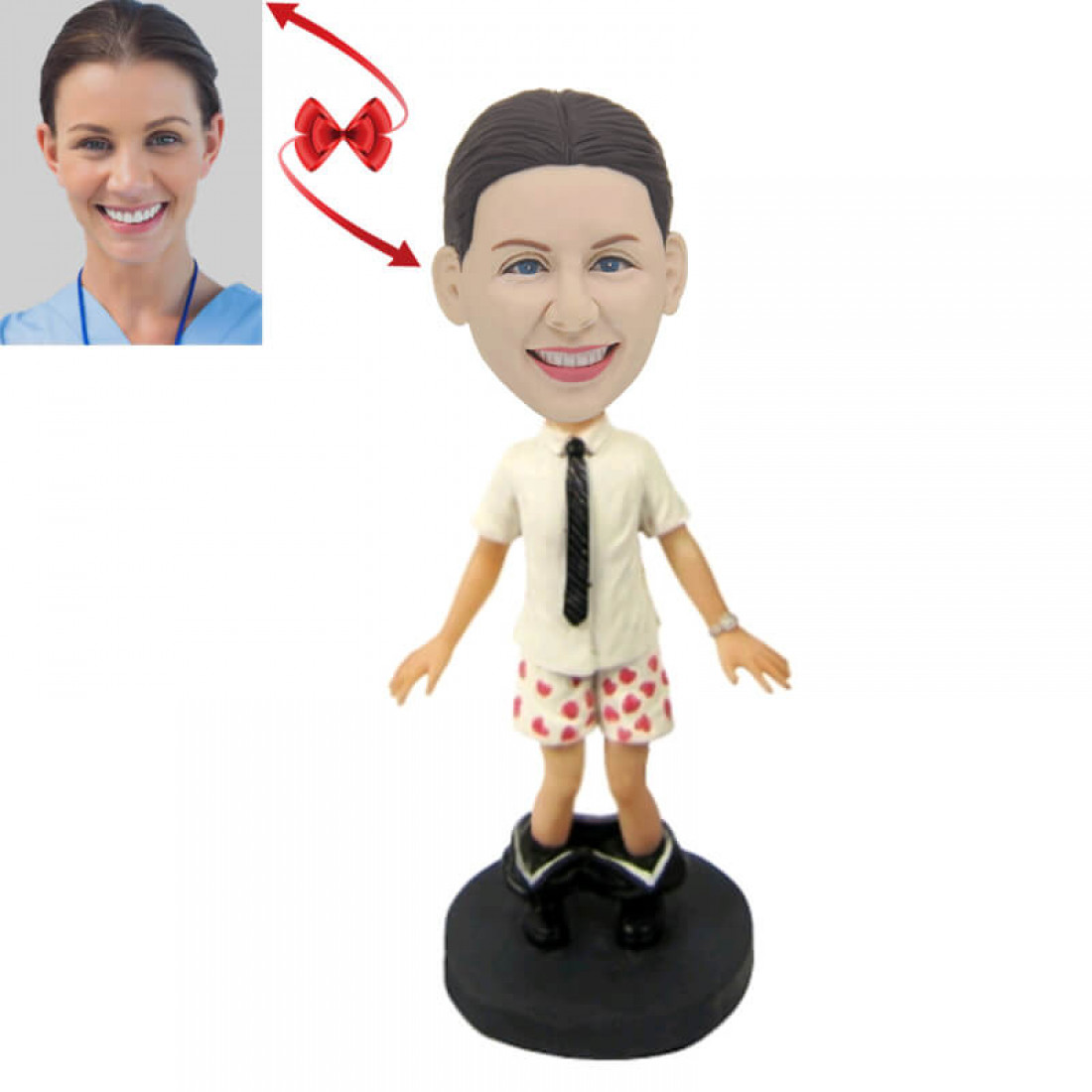 funny woman custom bobblehead - funny-woman-custom-bobblehead