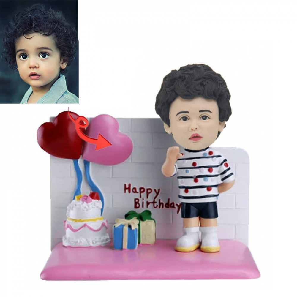 Personalized Best Birthday Gift for Children Custom Bobblehead - Unique ...
