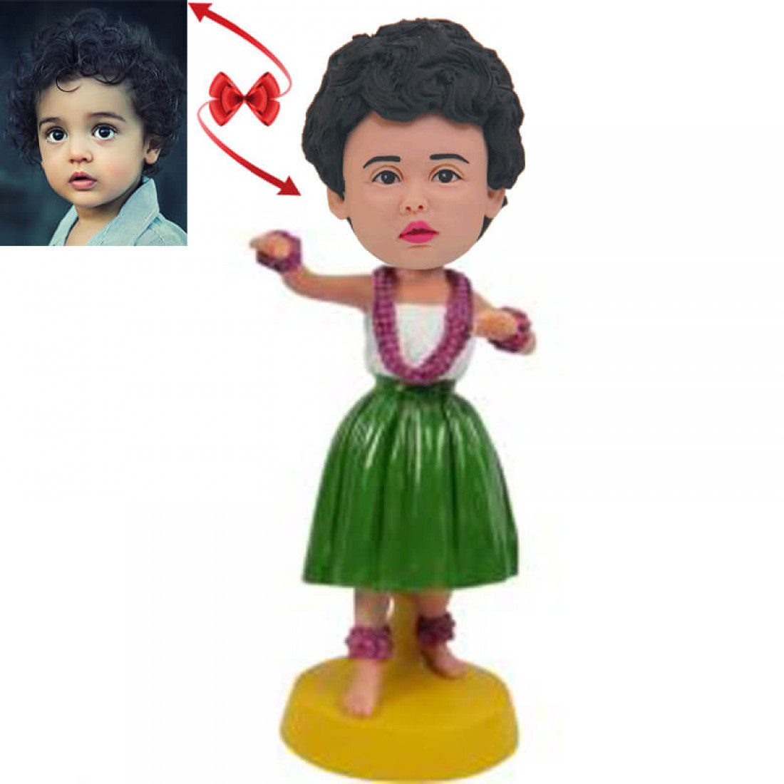 hawaiian hula boy custom bobblehead - hawaiian-hula-boy-custom-bobblehead