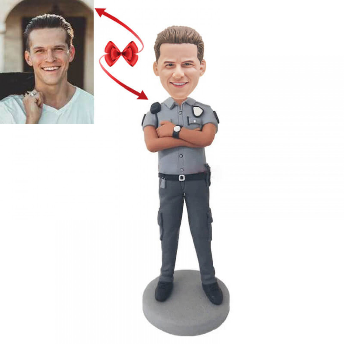 male police patrol police custom bobblehead - male-police-patrol-police ...