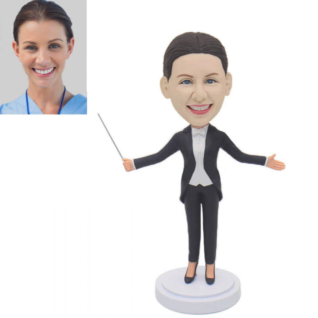 personalized music conductor custom bobblehead - personalized-music ...
