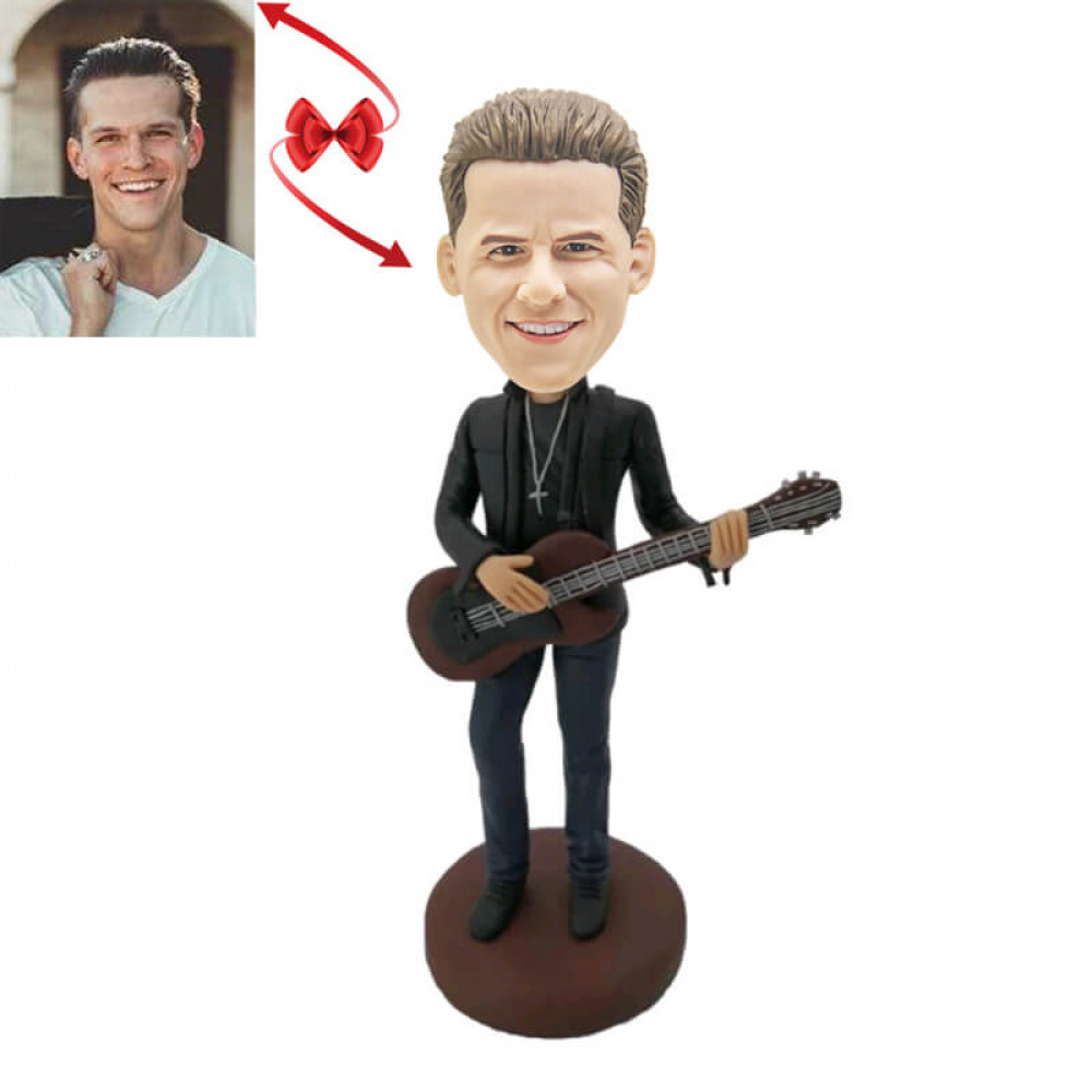 rock guitarist custom bobblehead - rock-guitarist-custom-bobblehead