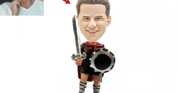 spartan warrior custom bobblehead