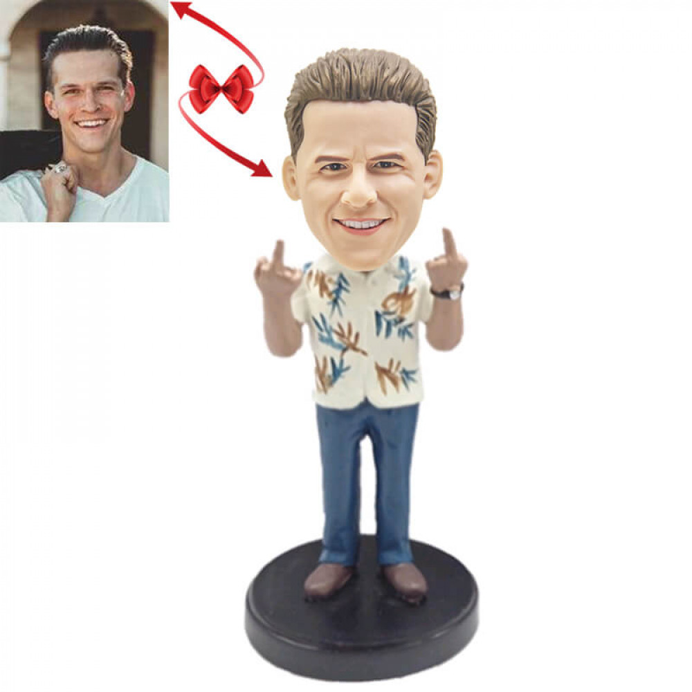 the finger custom bobblehead - the-finger-custom-bobblehead
