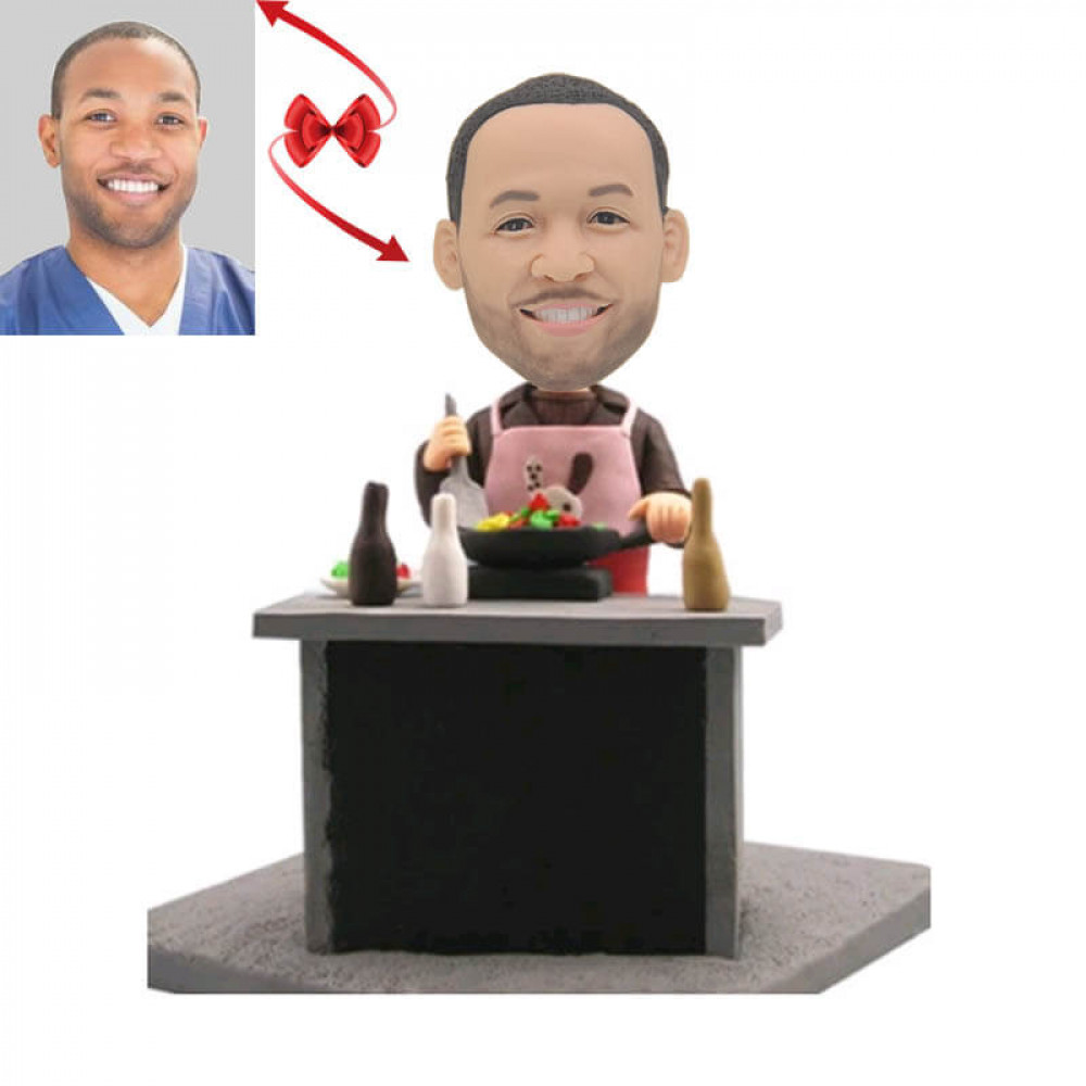 the man is cooking custom bobblehead - the-man-is-cooking-custom-bobblehead
